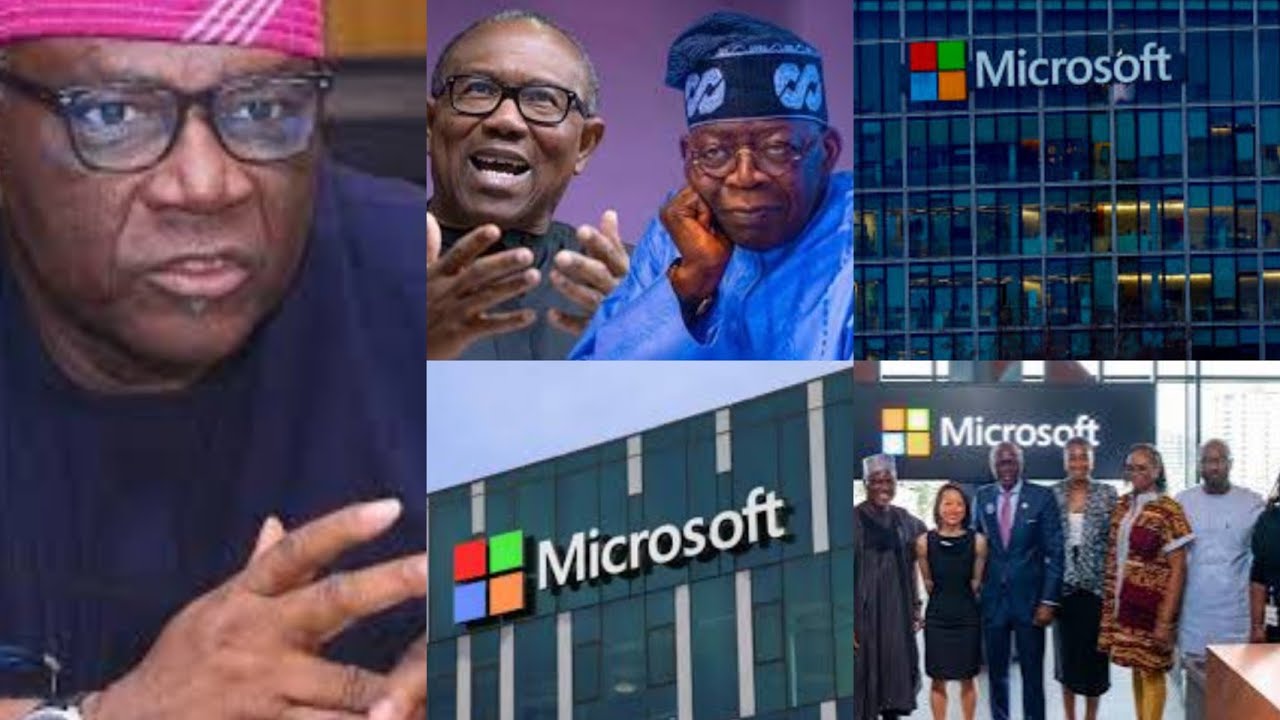ITS RIDICULOUS: PRESIDENCY BLAMES PETER OBI FOR MICROSOFT LEAVING ...
