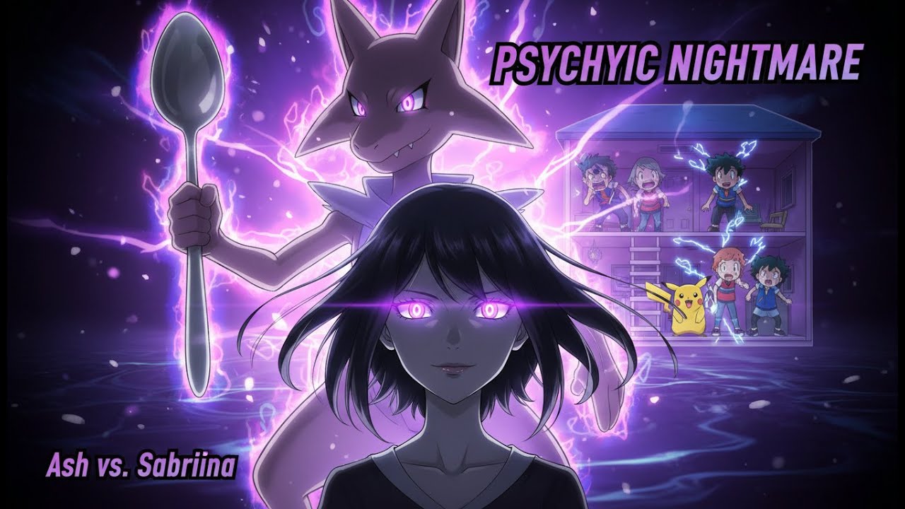 Ash Gets TRAPPED in Sabrina's Psychic Nightmare - YouTube