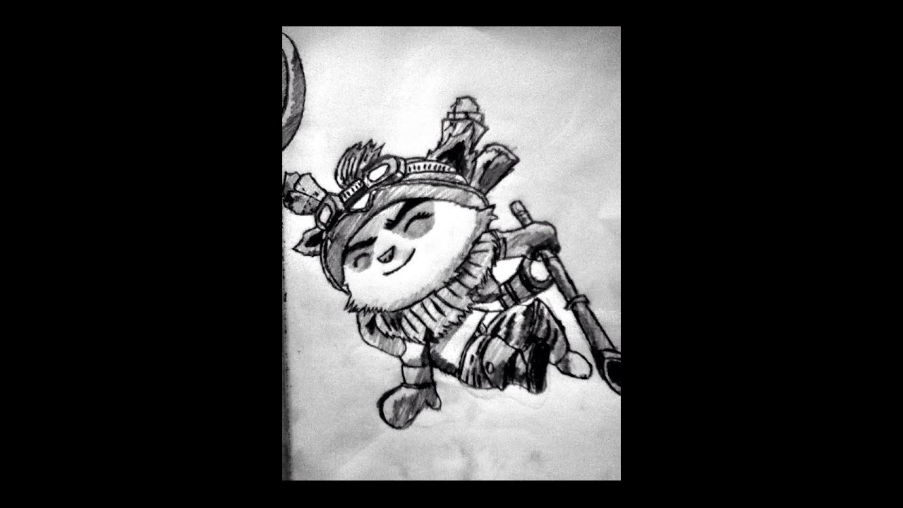 Speed Drawing - Classic Teemo, The Swift Scout (League of Legends ...
