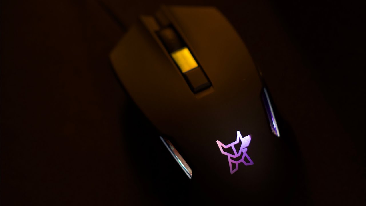 Arctic Fox USB Wired Gaming Mouse - YouTube