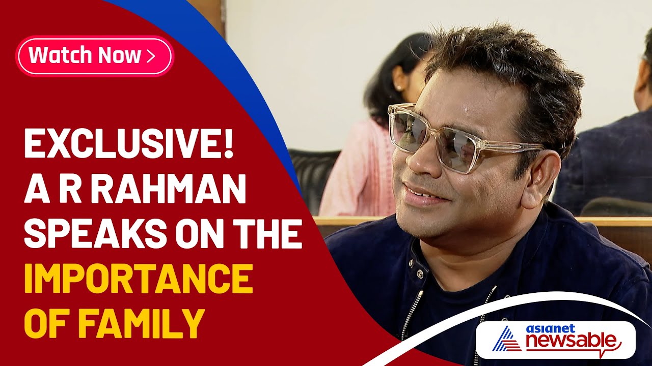 EXCLUSIVE! 'We are reflection of our parents...' A R Rahman speaks on ...