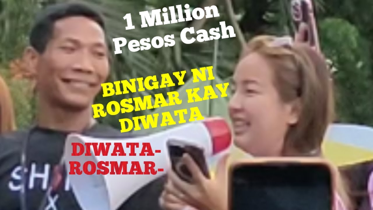 Diwata at Rosmar Nagkita:Rosmar 1 Million,Bahay,Motor, Binigay Kay ...
