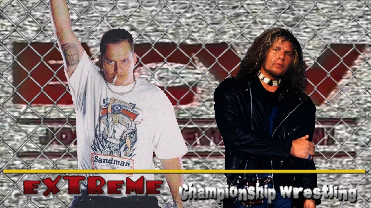 GM Spectre's ECW House Party Mixtape Mod Beta Matches The Sandman vs ...