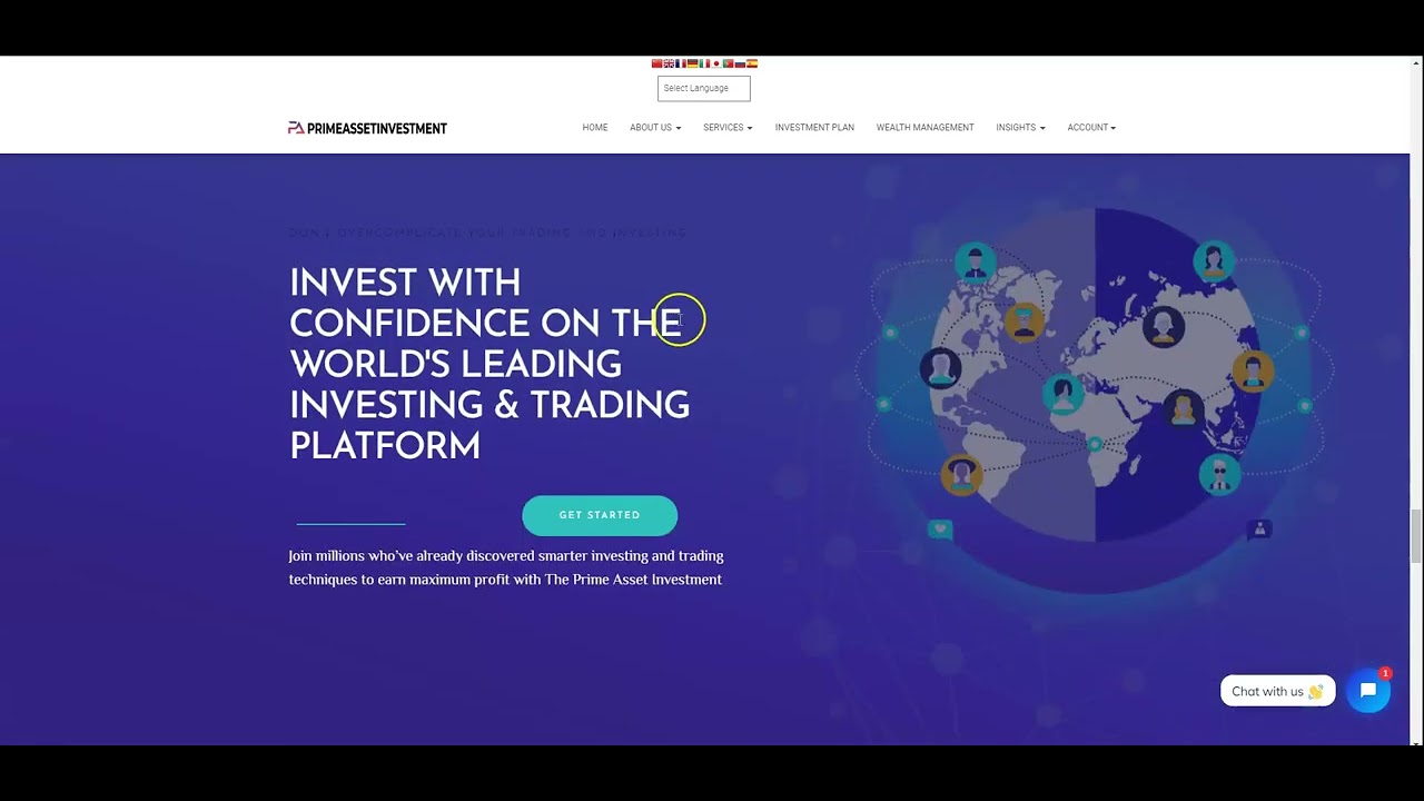 PRIME ASSET INVESTMENT | How to use the Website https ...