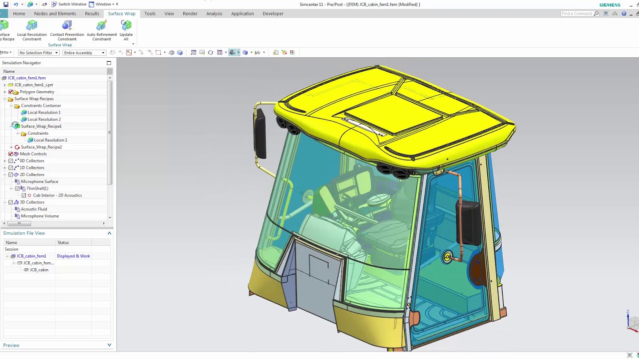 Simcenter 3D 데모영상 - Exterior Acoustics - YouTube