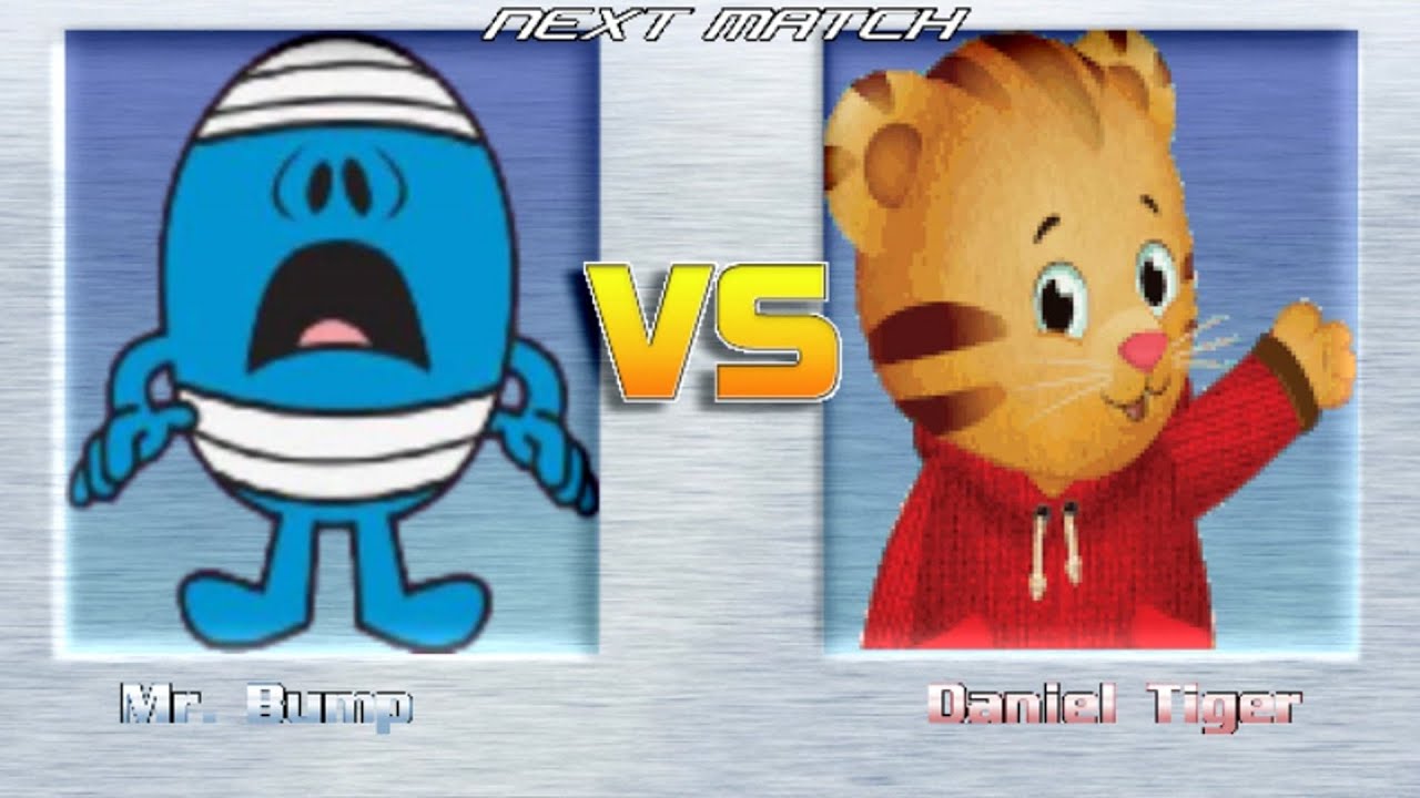M.U.G.E.N BATTLES | Mr. Bump vs Daniel Tiger - YouTube