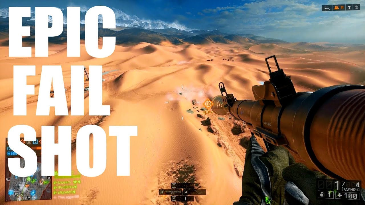 Epic Fail RPG Shot - YouTube