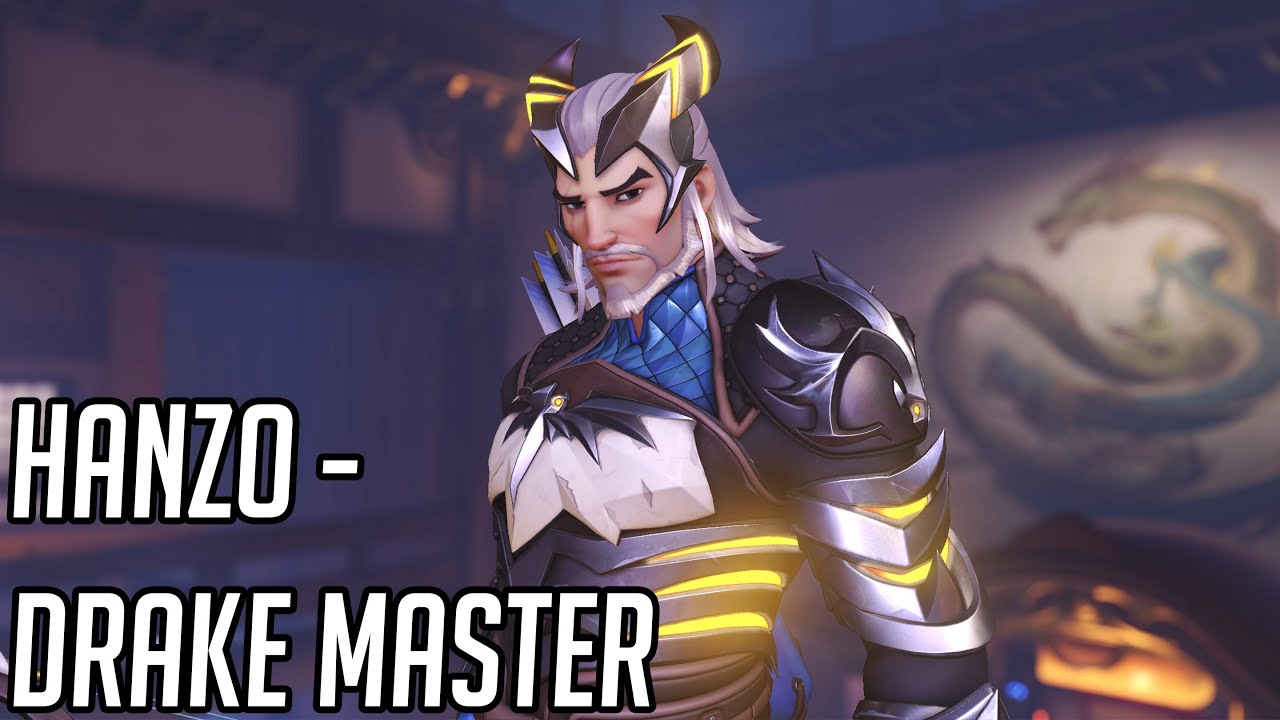 Hanzo "Drake Master" Skin Showcase - Overwatch 2 - YouTube