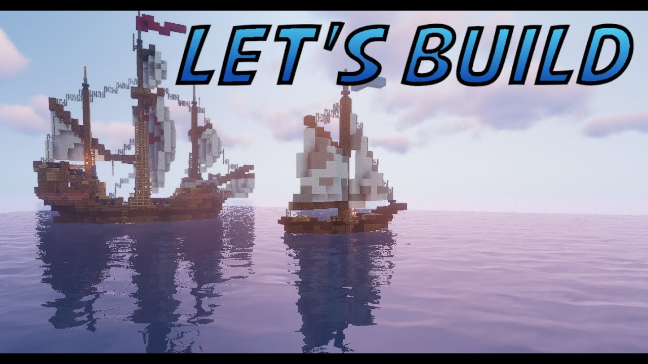 Minecraft Lets Build - Segelboot | Tutorial [Deutsch] - YouTube