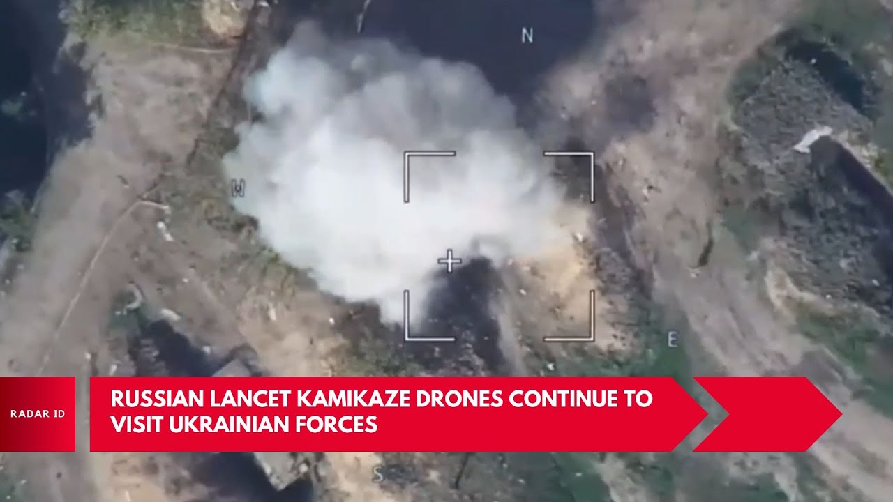 Russian Lancet Kamikaze drones continue to wipe out Ukrainian armored ...