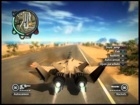 Just Cause 2 Fighter Jet Location - YouTube