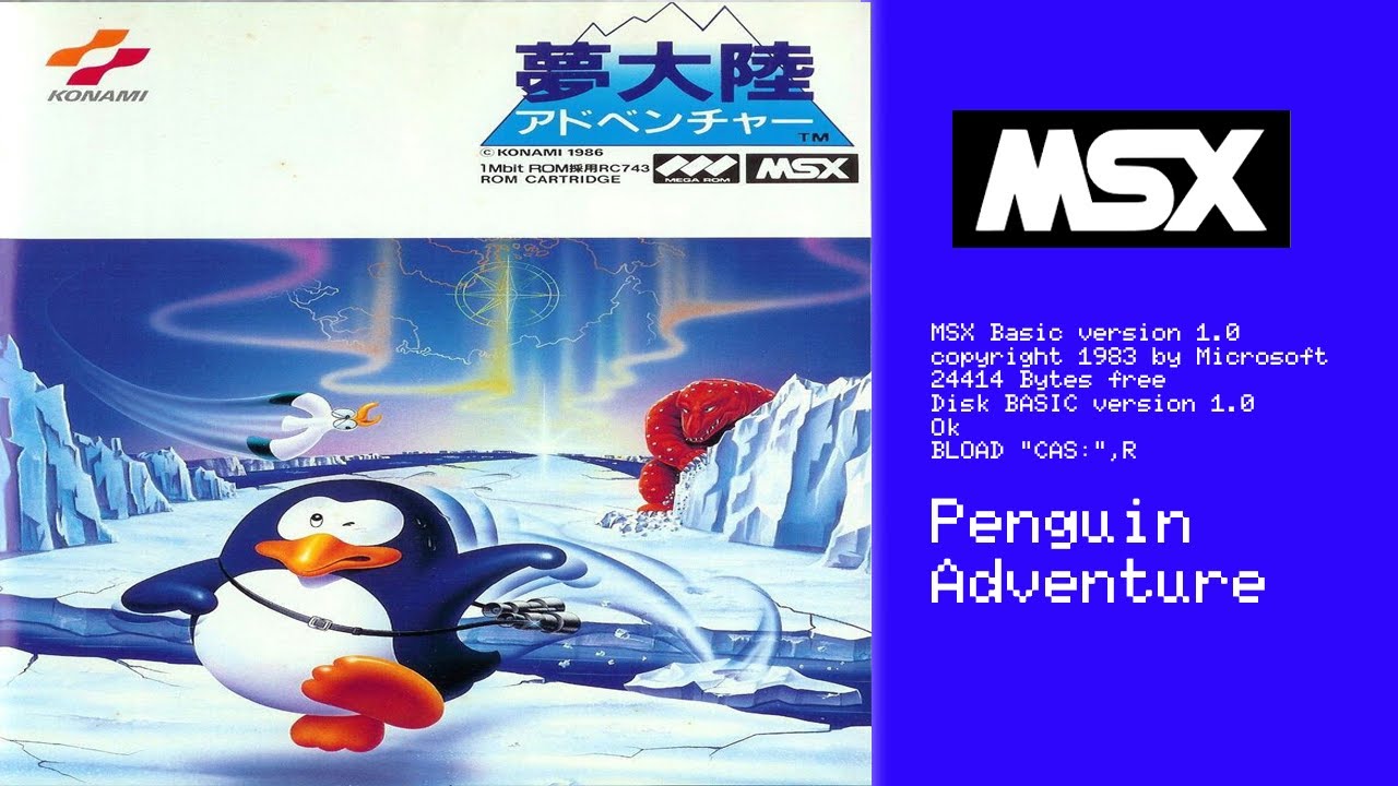 Campeonato de Penguin Adventure - MSX Brasil - YouTube
