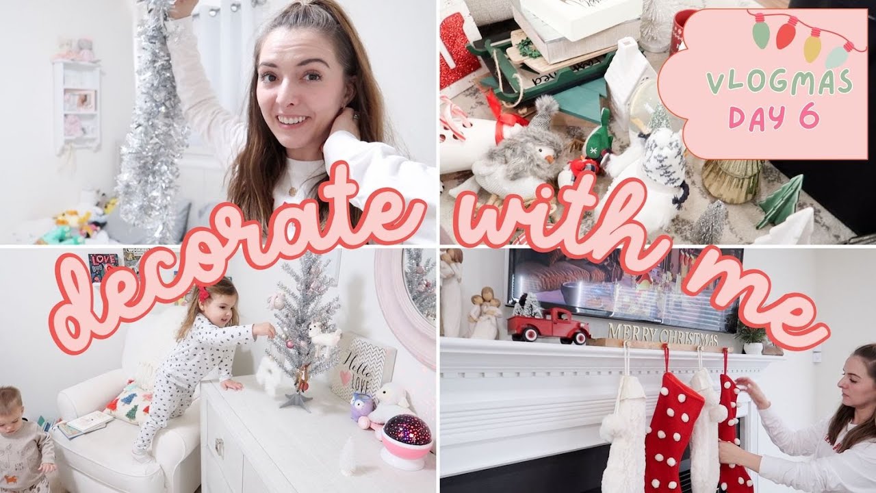 CHRISTMAS DECORATE WITH ME 2021 | decorating for christmas with the ...