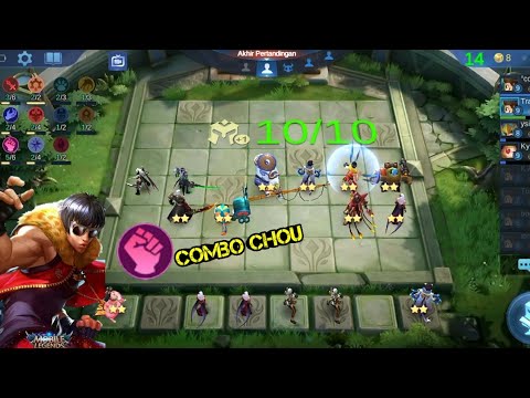Combo Chou Magic Chess - Mobile Legends Indonesia - YouTube
