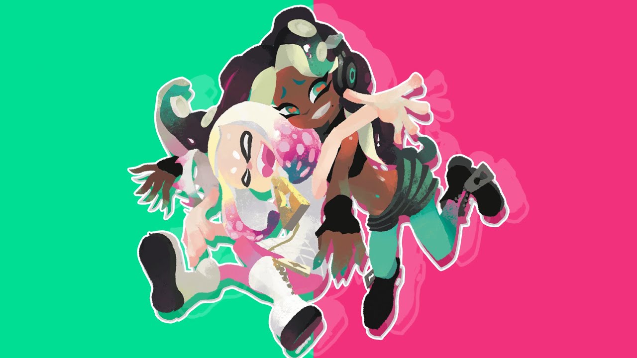 Shark Bytes Remix 🩷🩵 || Splatoon Mashup - YouTube