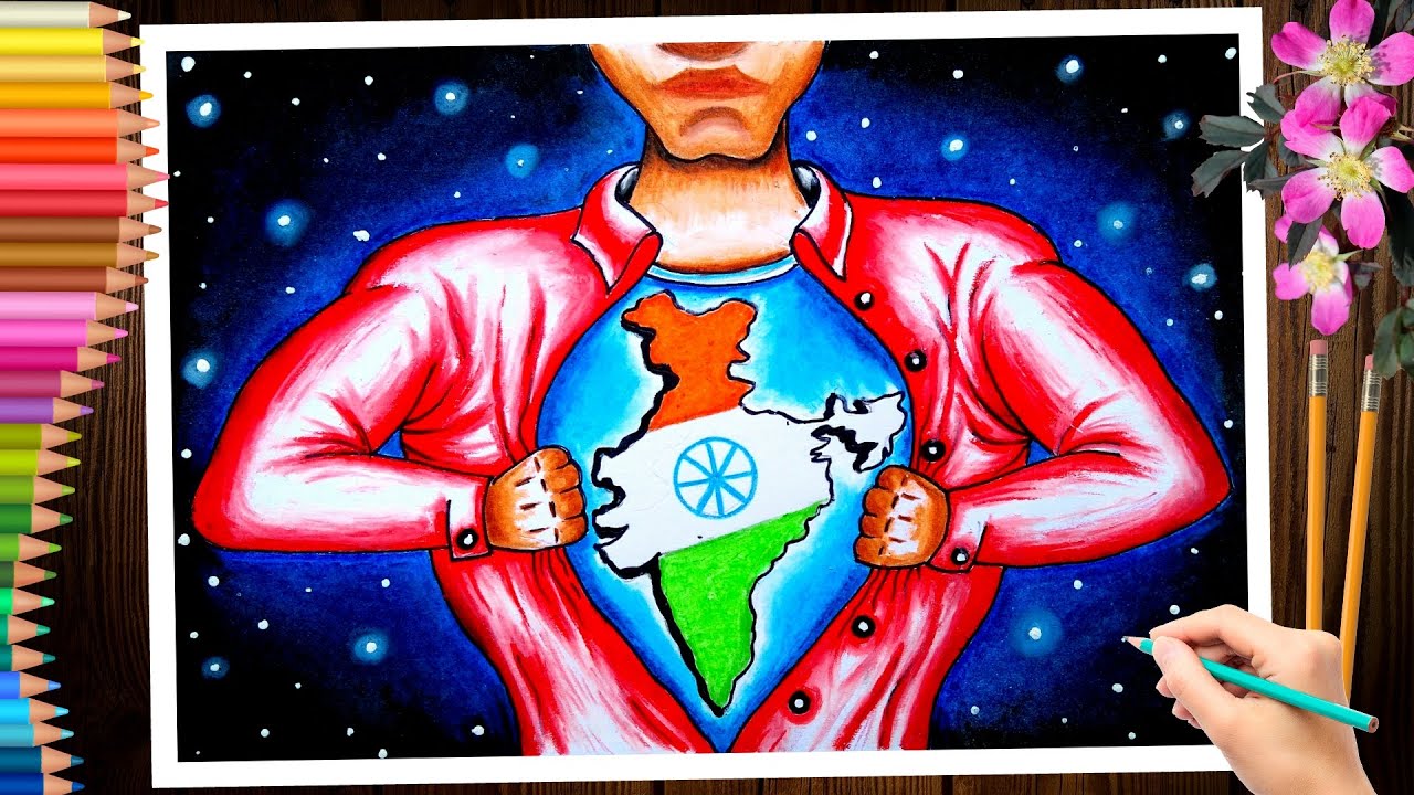 Tiranga Challenge Celebrate the Spirit of India drawing/independence ...