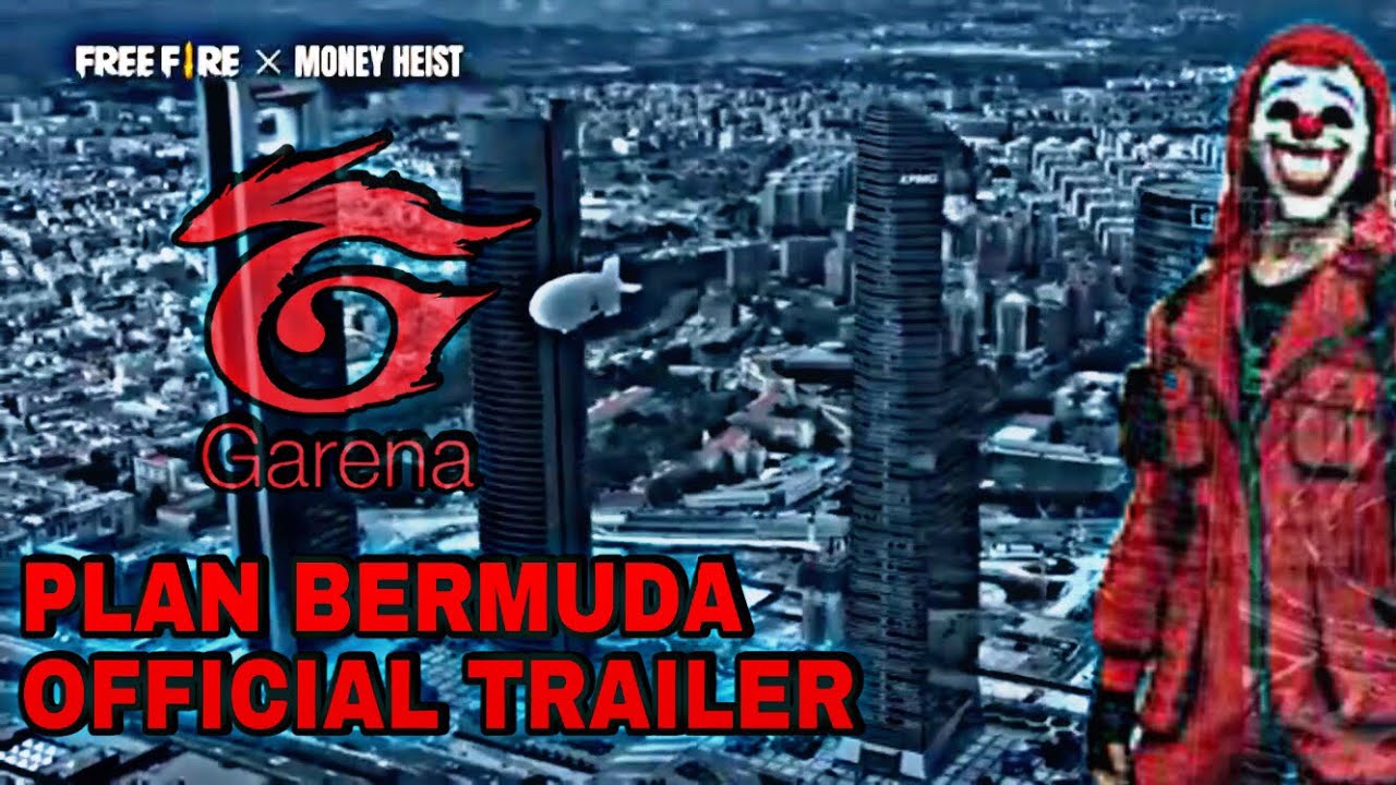 Free Fire x Money Heist (Plan Bermuda) Official Trailer || Free Fire ...