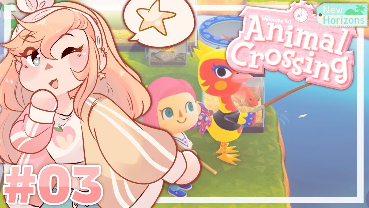 Animal Crossing New Horizons | #03 | "I GOT MY PINK HAIR!" - YouTube