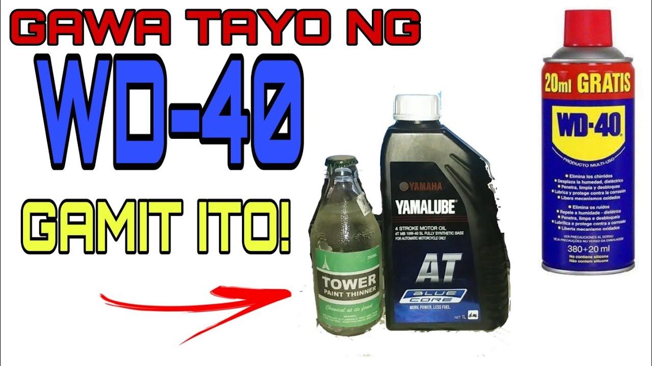 HOME MADE WD 40, DIY PENETRATING OIL, DIY WD40, TUTORIAL WD40 - YouTube