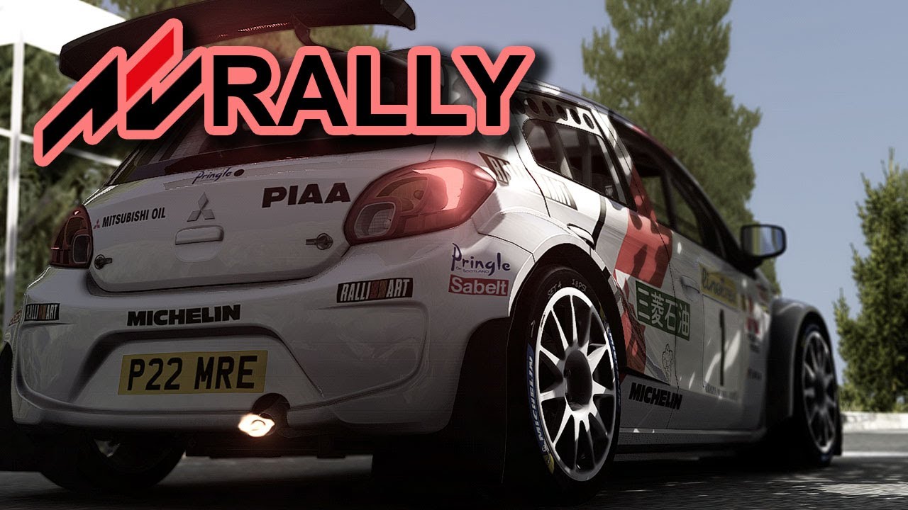 Assetto Corsa Rally - Col St. Roch - Mitsubishi Mirage R5 - YouTube