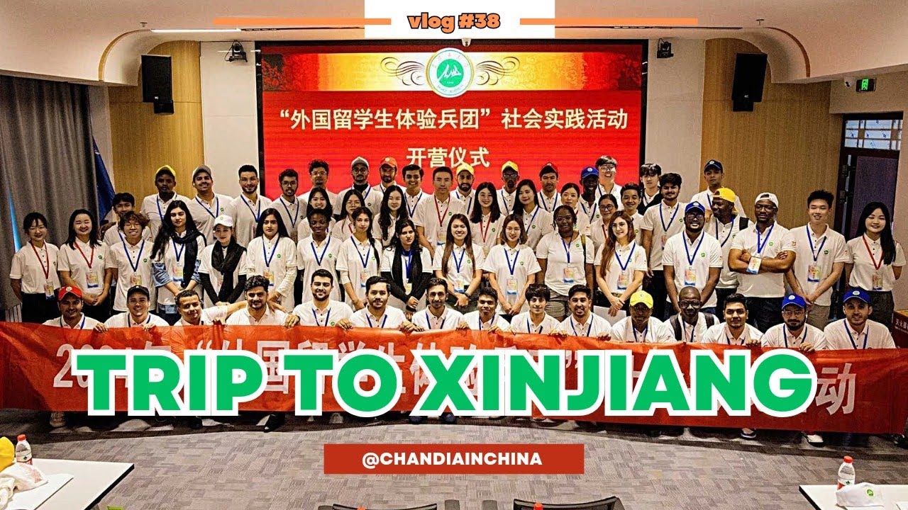 Vlog #38 || 10 days Xinjiang trip china😍 || opening ceremony ...