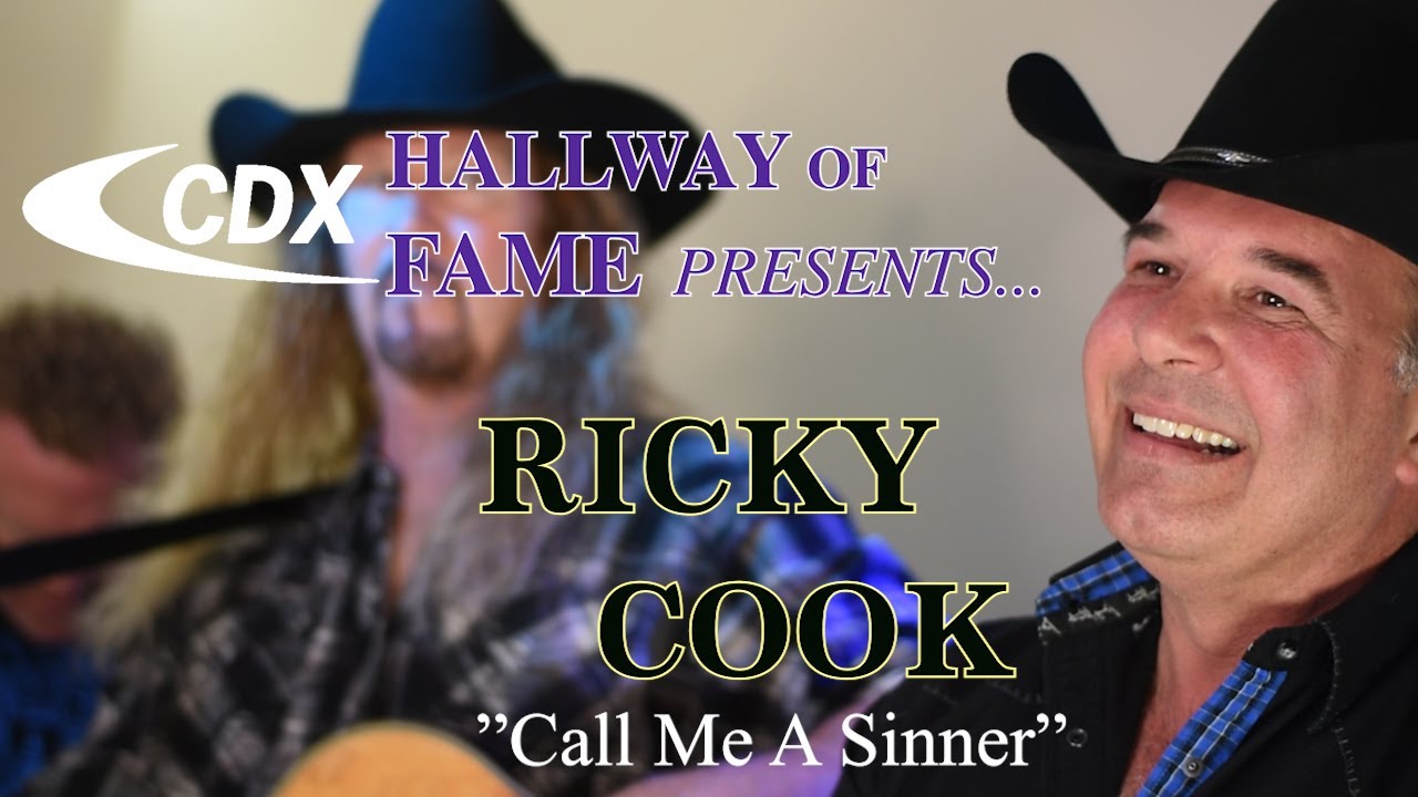 RICKY COOK - "Call Me A Sinner" | Hallway of Fame (Live at the CDX HQ ...