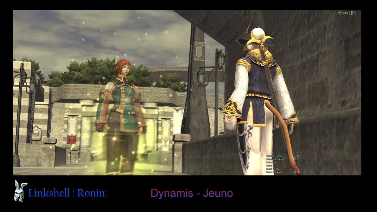 Dynamis - Jeuno: Ronin shenanigans HorizonXI Final fantasy XI - YouTube