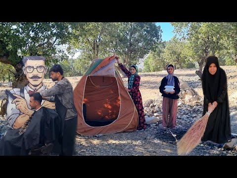 The big secret of the hut in the forest with Fatima and Haniyeh
