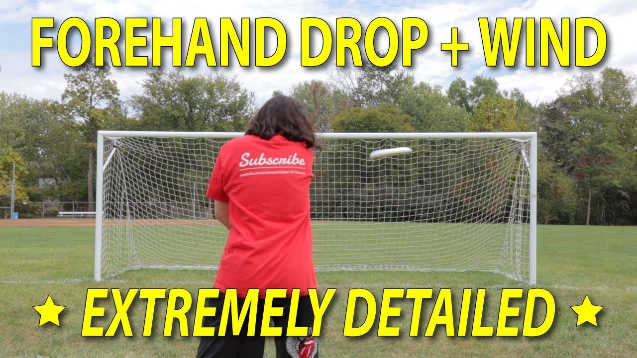 How to Throw a Forehand Drop - Ultimate Frisbee Tutorial - YouTube