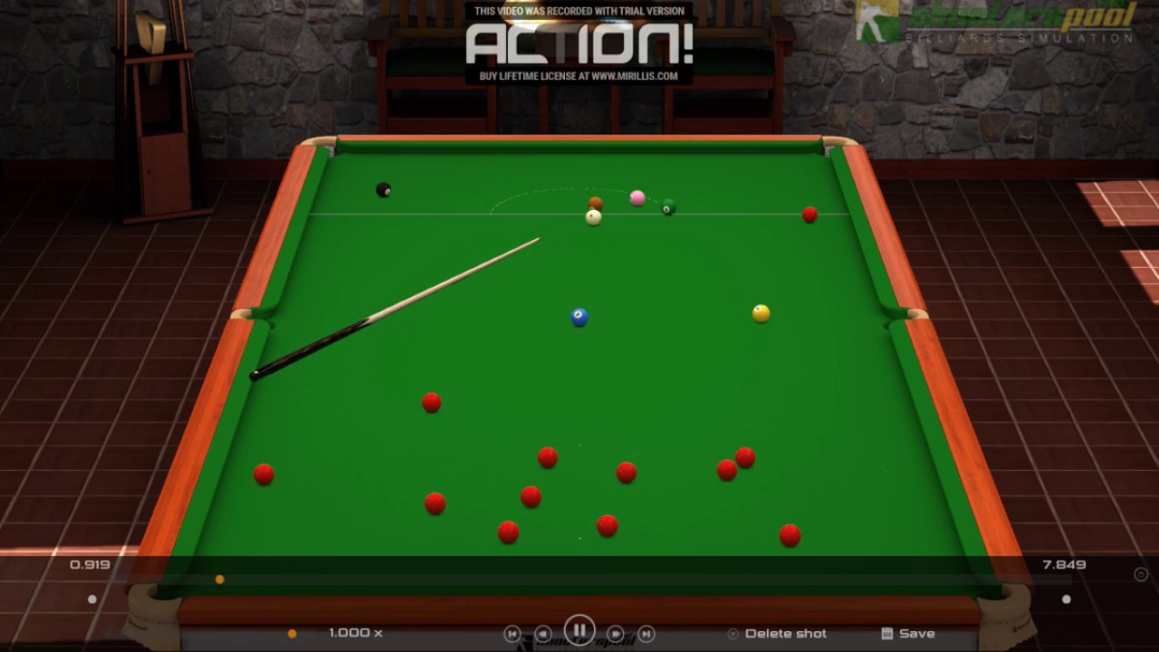 ShootersPool: Replay | Beautiful top spin in snooker (with training cue ...