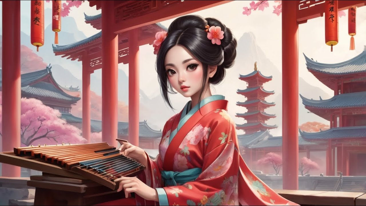 Best Modern Asian Music Upbeat-Traditional Instrument Relaxing Music ...