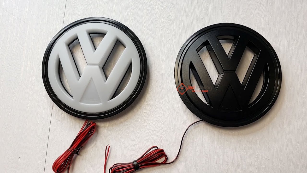 Dynamic VW Emblem Unbox and Demo | Best VW Badge Light 2022 - YouTube