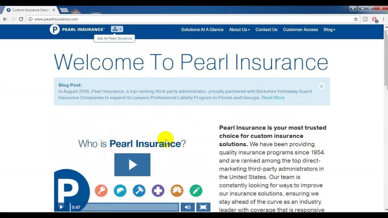 Pearl Insurance - YouTube