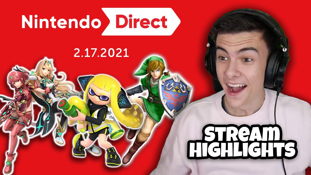 Watching the Nintendo Direct Stream Highlights *VOLUME WARNING* - YouTube