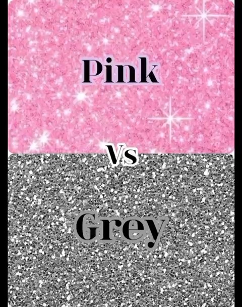 Pink 💗vs Grey ️in |👗|👟💅|🎂|👠| comment your favourite colour - YouTube