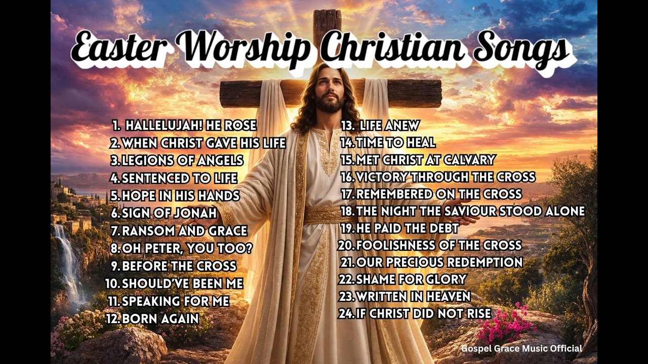 Easter Praise and Worship Songs with lyrics | Jesus Is Risen ...