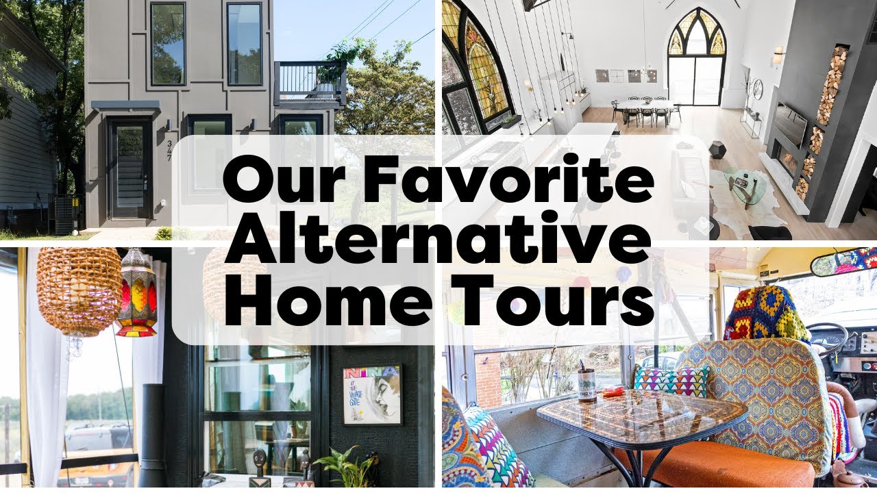 Tour Our Top Alternative Homes | Handmade Home - YouTube