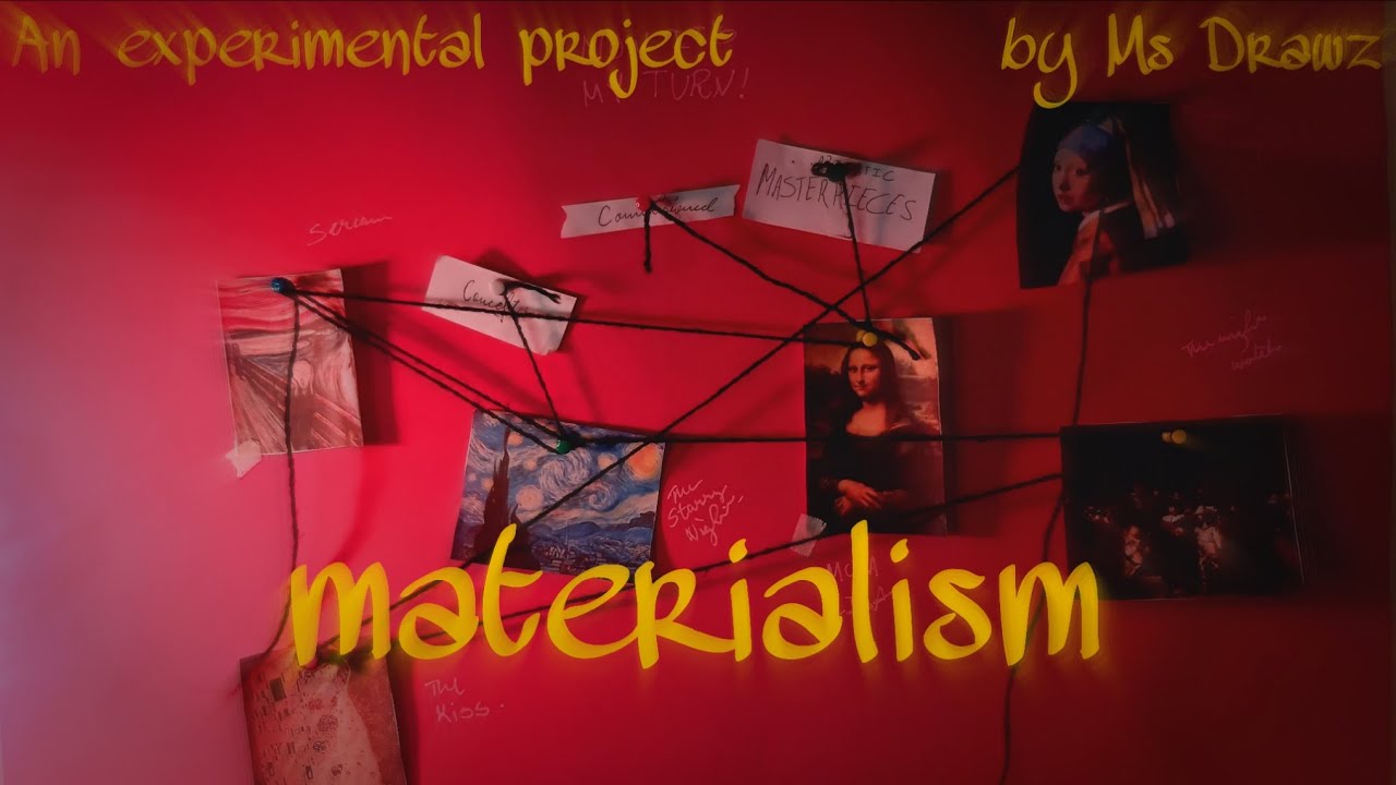 MATERIALISM | An experimental project by Ms Drawz - YouTube