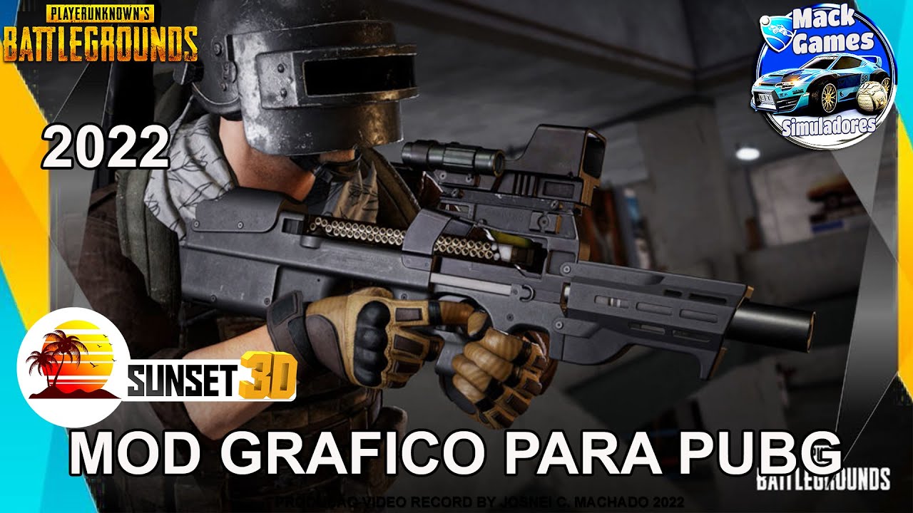 MOD GRAFICO PUBG SUNSET 3D GRAPHICS - YouTube