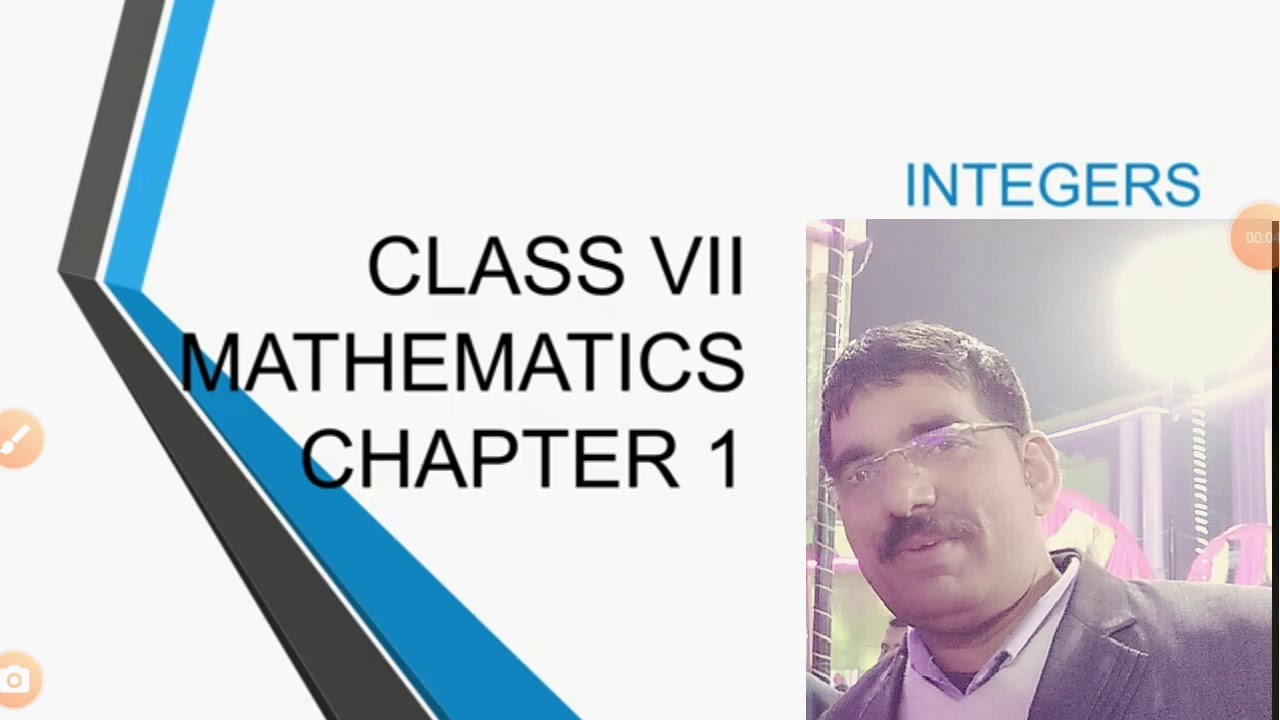 Class 7th Maths Chapter 1 Integers Part 4 A Youtube 9802