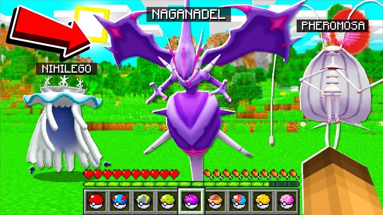 I FOUND A ULTRA POKEMON DIMENSION in MINECRAFT! (Part 7) - YouTube