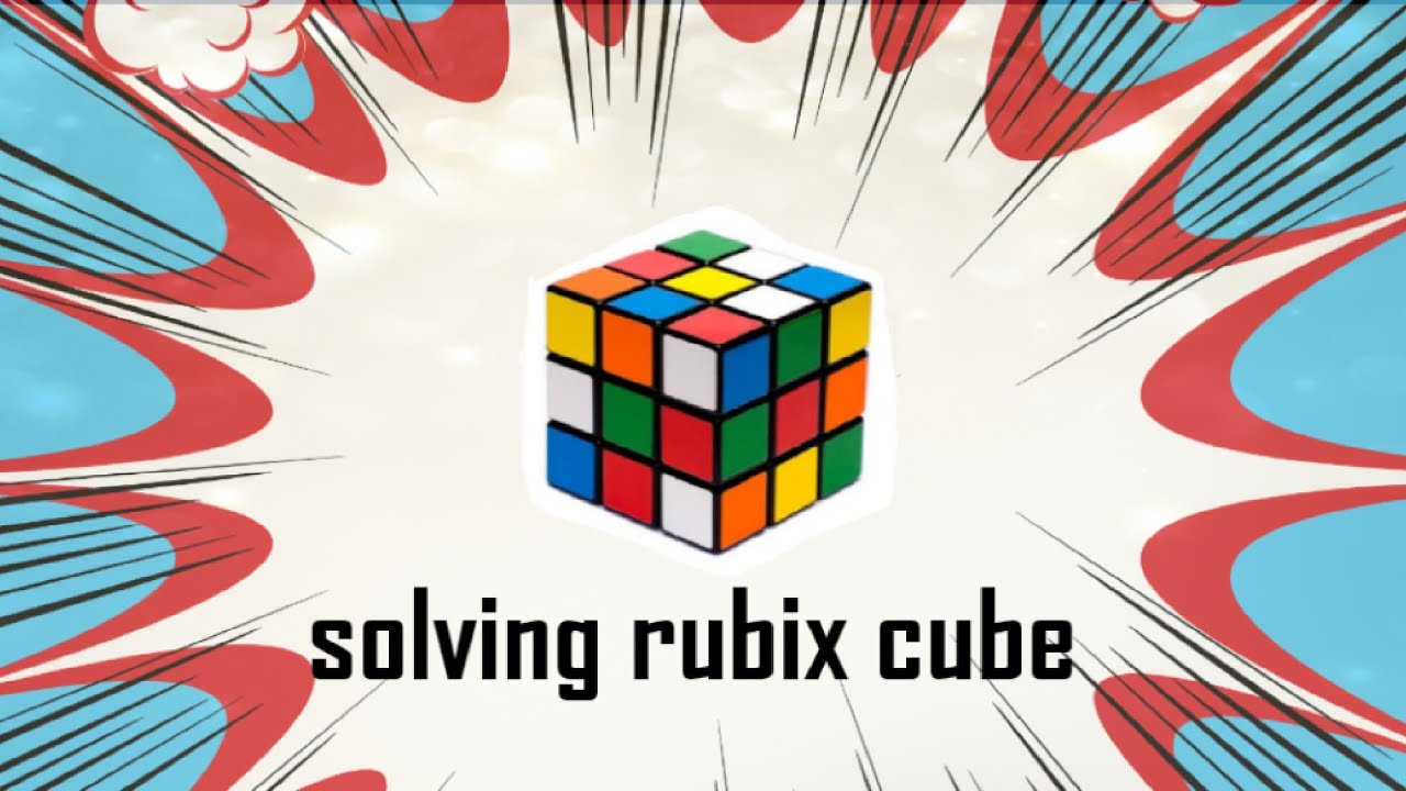 Shaheer khan solving and showing tricks to rubix cube - YouTube