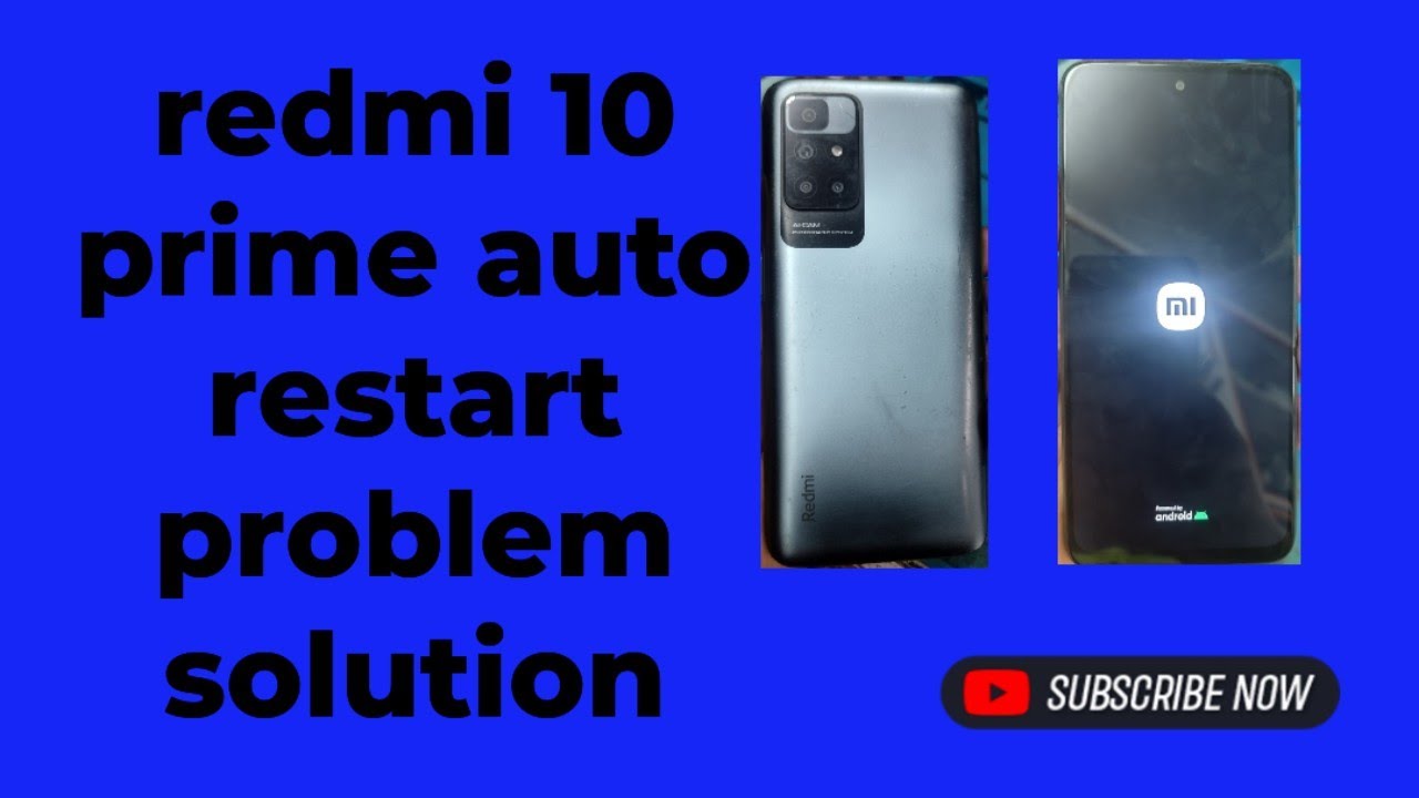 Redmi 10 prime auto restart problem solution/ how to redmi mobile auto ...