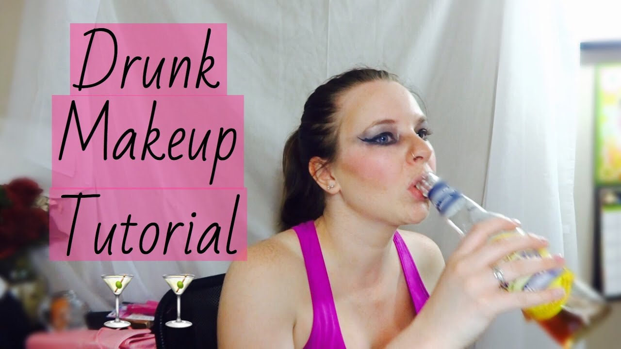 Drunk Makeup Tutorial | Kayla Allure - YouTube