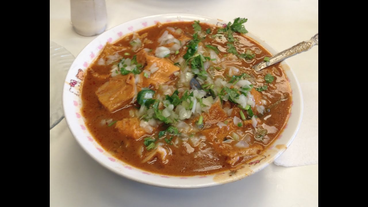 Sopa de mondongo (pata) , El Salvador - YouTube