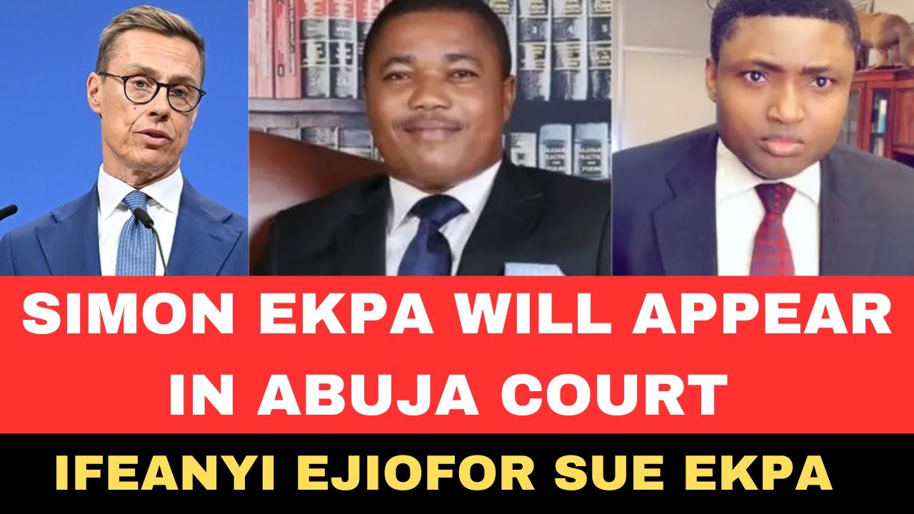 I Have Sued Simon Ekpa in Abuja Court : Bar. Ifeanyi EJIOFOR warns (SHOCKING) - YouTube