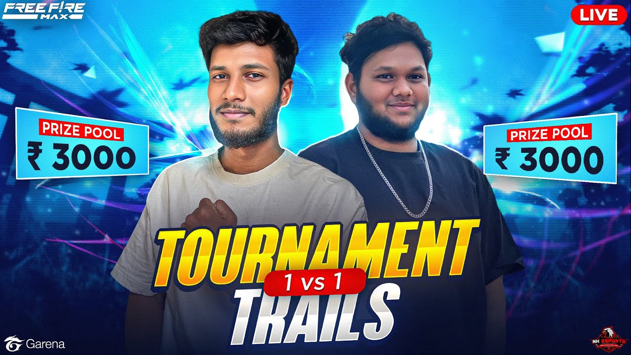 5 SLOTS LEFT - NK Tournament Trails 🏆- 1v1 Cup ₹3000 Prize Pool 🤑 ...