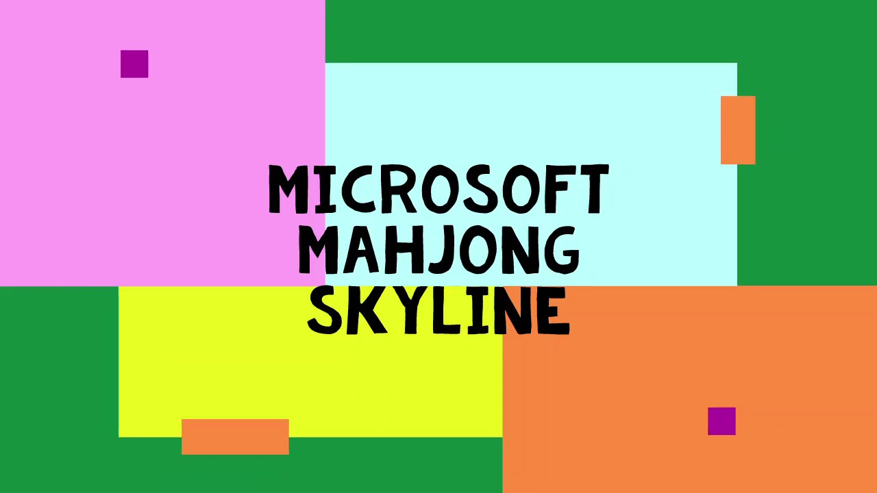 XBOX Live Games | Microsoft Mahjong - Puzzle Skyline | Microsoft & XBOX ...