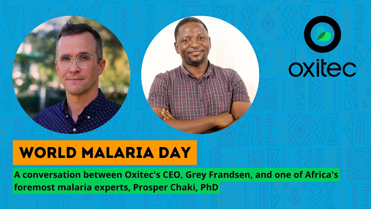 World Malaria Day 2023: Grey Frandsen and Prosper Chaki PhD - YouTube