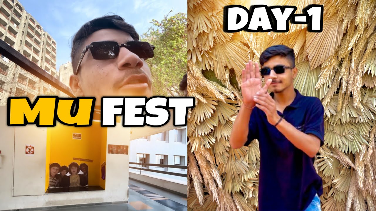 *1st Day* Of MU FEST 2025 ️| VLOG NO.62 - YouTube
